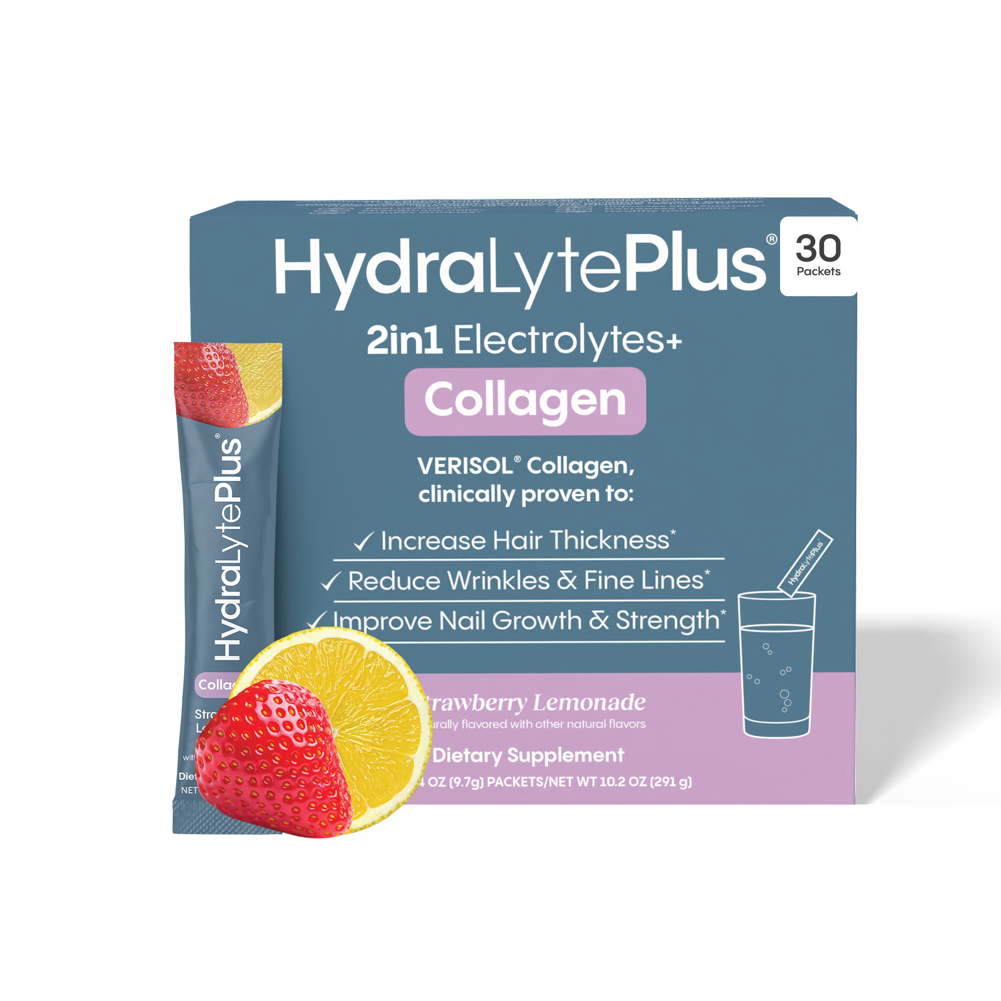 Plus Collagen Boost - Lightly Sparkling (8 oz) – Hydralyte