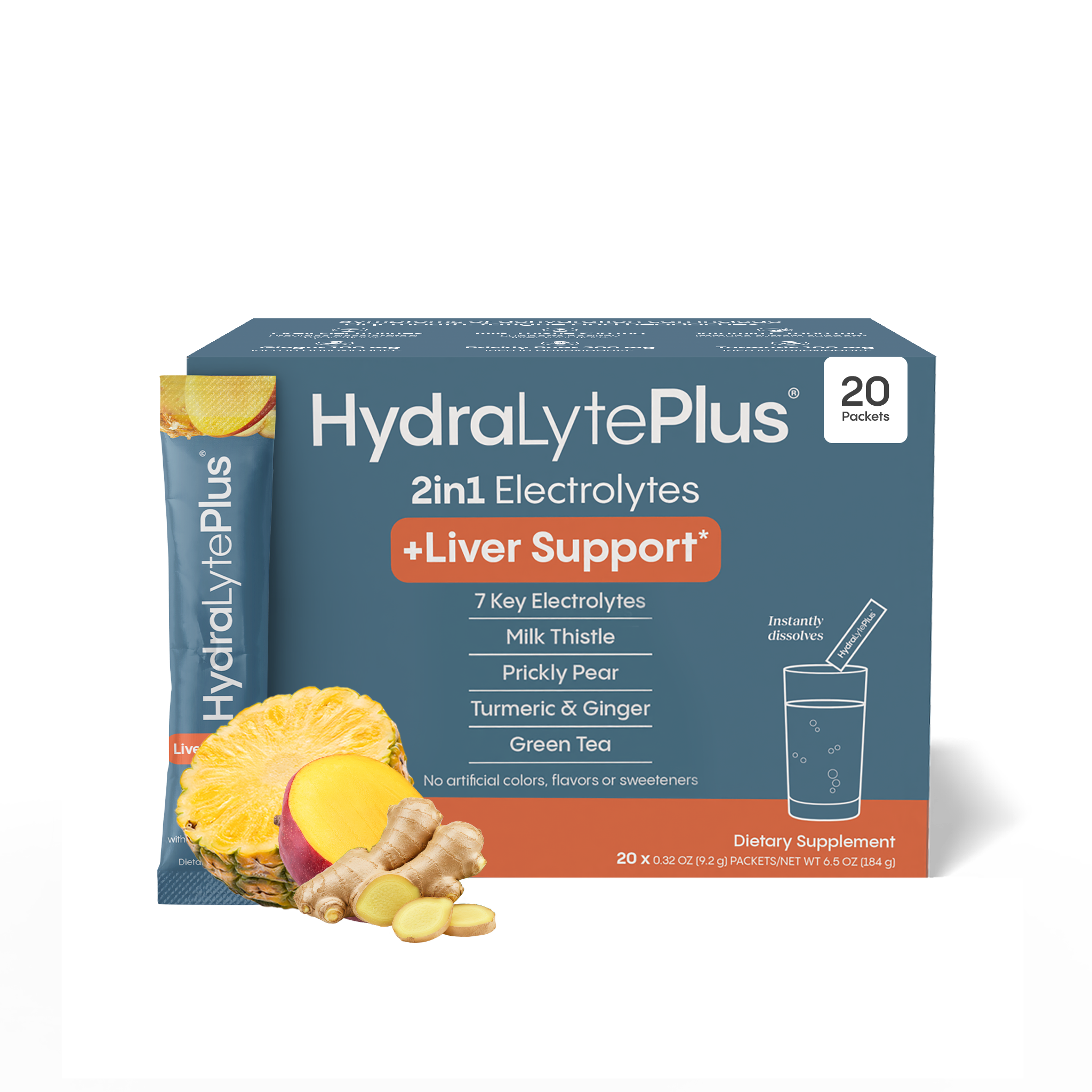 Plus Liver Support - Lightly Sparkling (8 oz) – Hydralyte